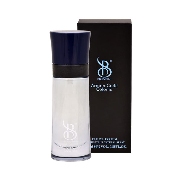 عطر مردانه برندینی مدل Arman Code Colonia حجم 25ml فروشگاه آرایشی و بهداشتی آرنیکا 